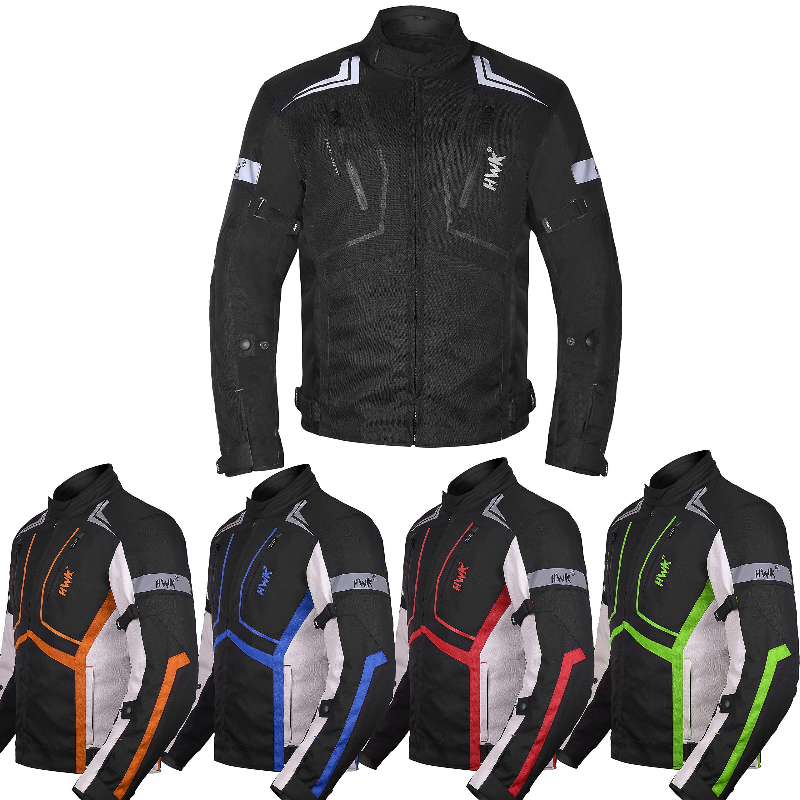 HWK Motorcycle Jacket for Men and Women Scorpion with Cordura Fabric ...