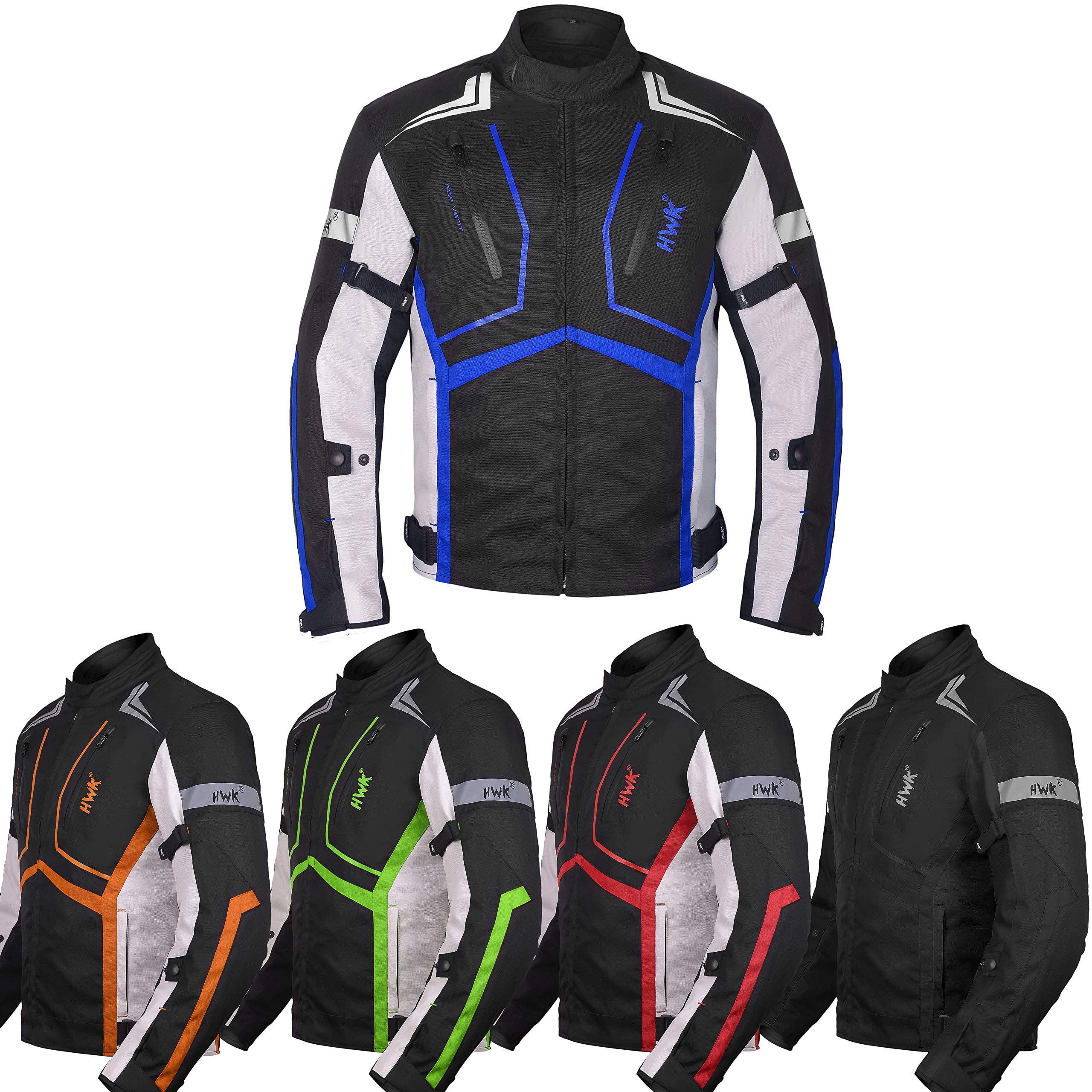 HWK Motorcycle Jacket for Men and Women Scorpion with Cordura Fabric ...