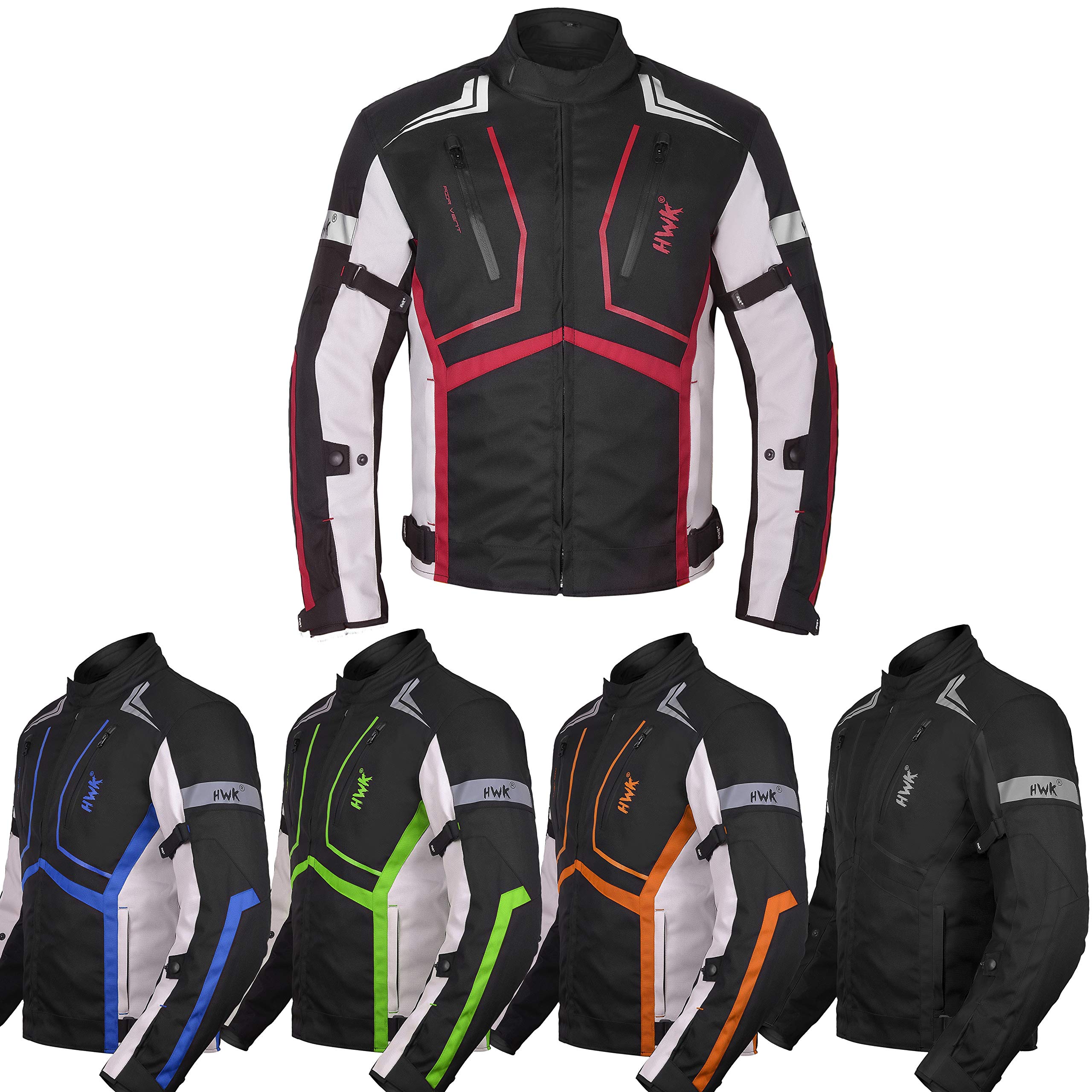 HWK Motorcycle Jacket for Men and Women Scorpion with Cordura Fabric ...