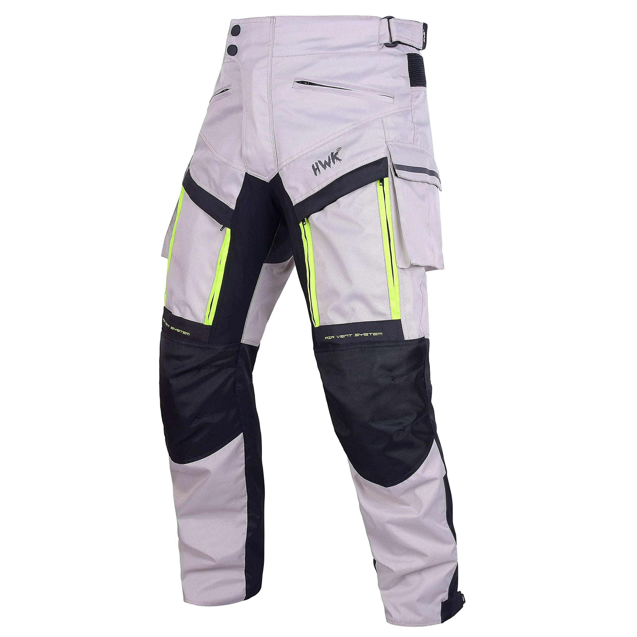 HWK Motorcycle Pants Cargo Pants Work Pants for Men Dirt Bike Adventure Dualsport Racing Riding ...