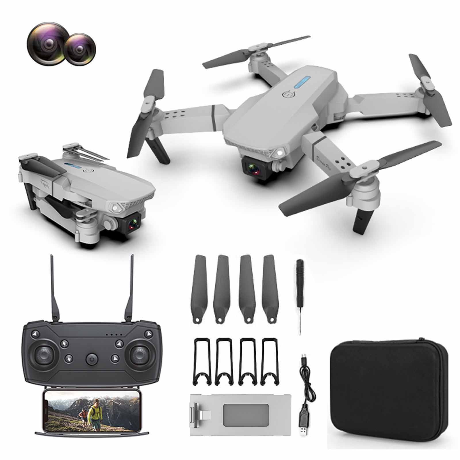 HWRETIE 4K Camera Drone with Collision Avoidance - RC Mini Drone 4K ...
