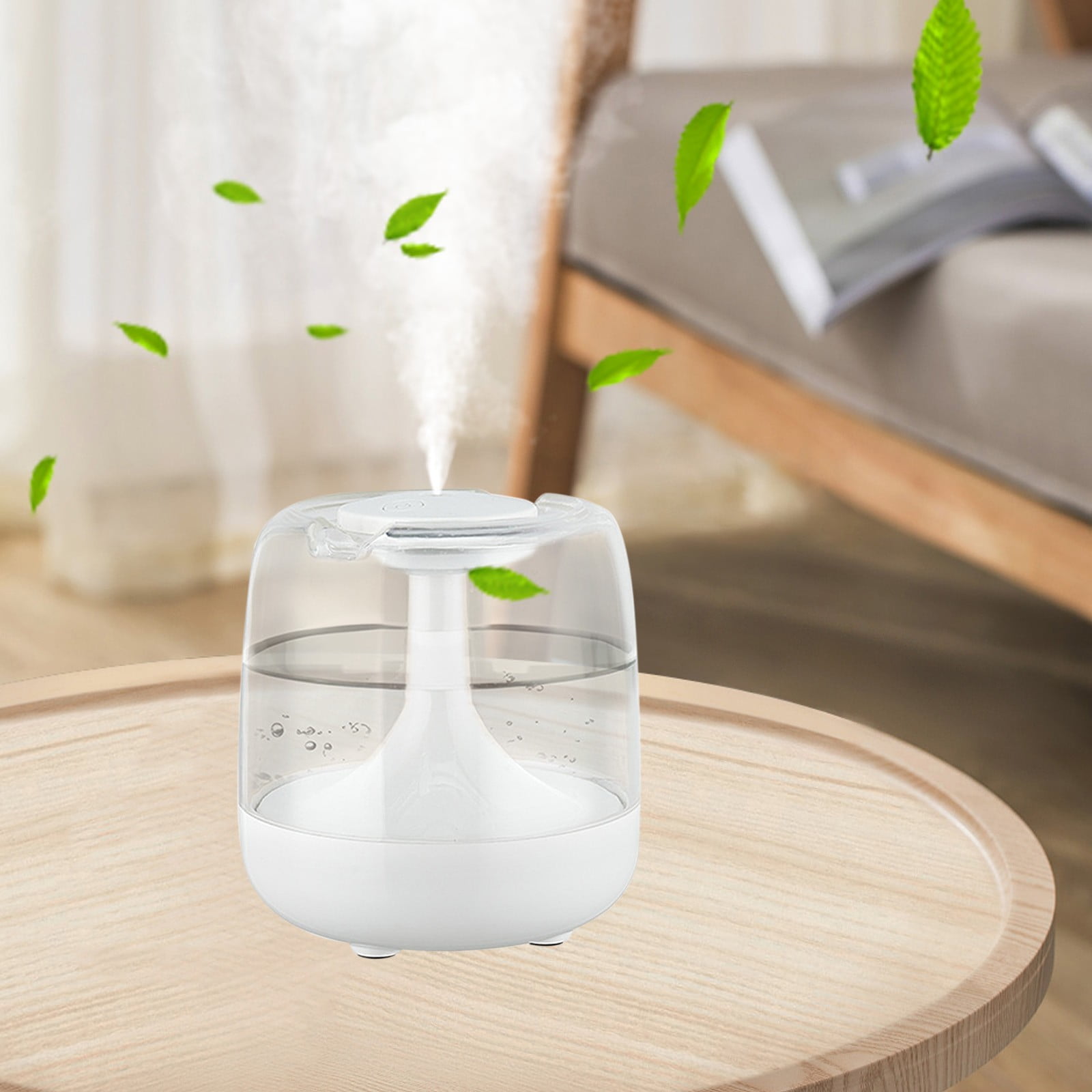 HWRETIE USB-Powered Humidifier for Bedroom and Office - Mini Humidifier ...