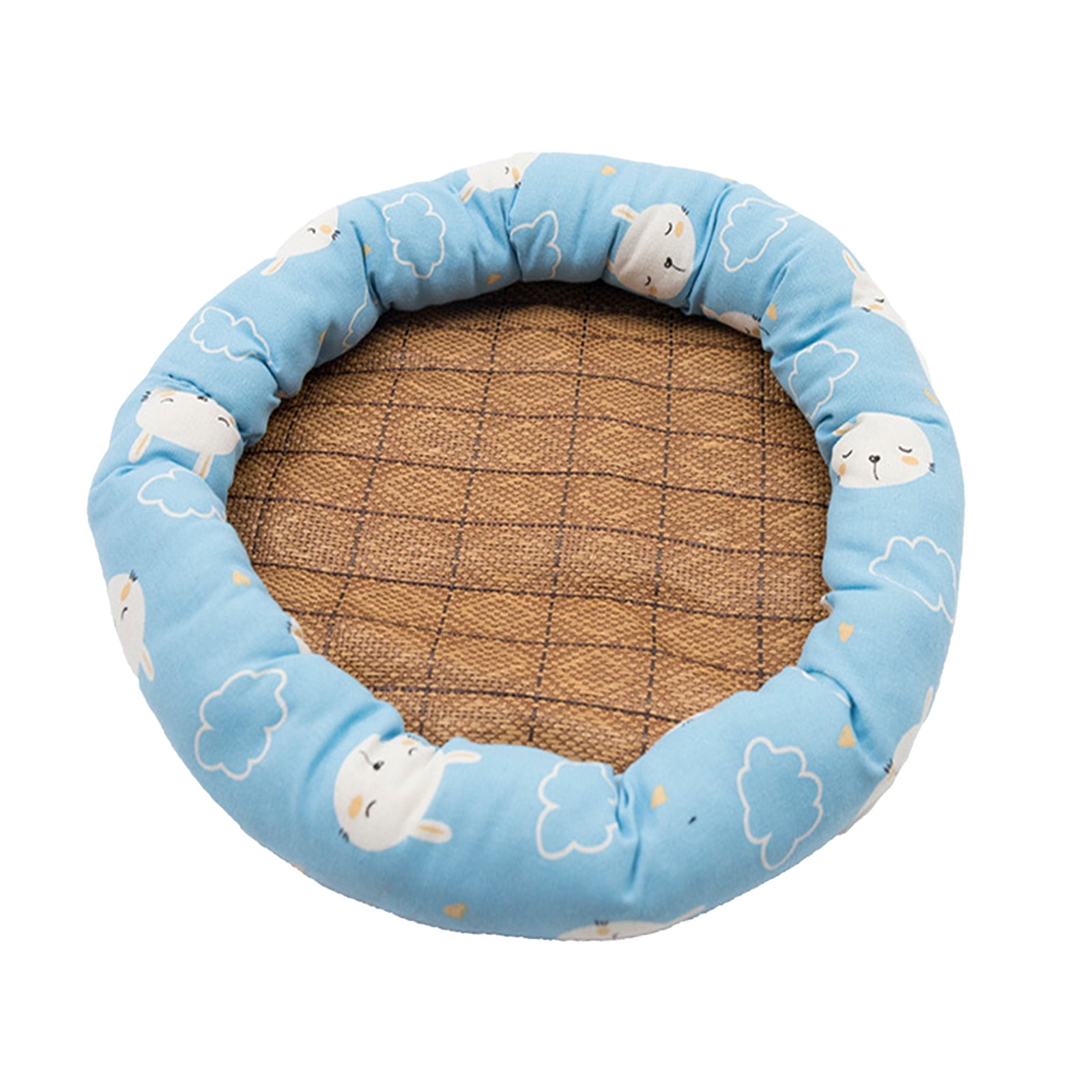 HWRETIE Summer Pet Cooling Floor Cushion Dog Cat Ice Mat Kennel Pad ...