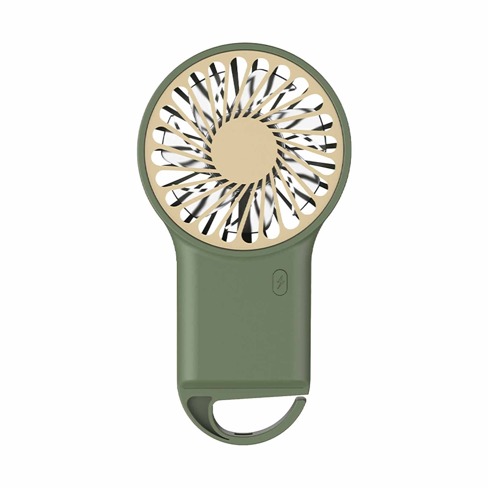 HWRETIE Foldable Handheld USB Fan Portable Mini Desk Fan Rechargeable ...