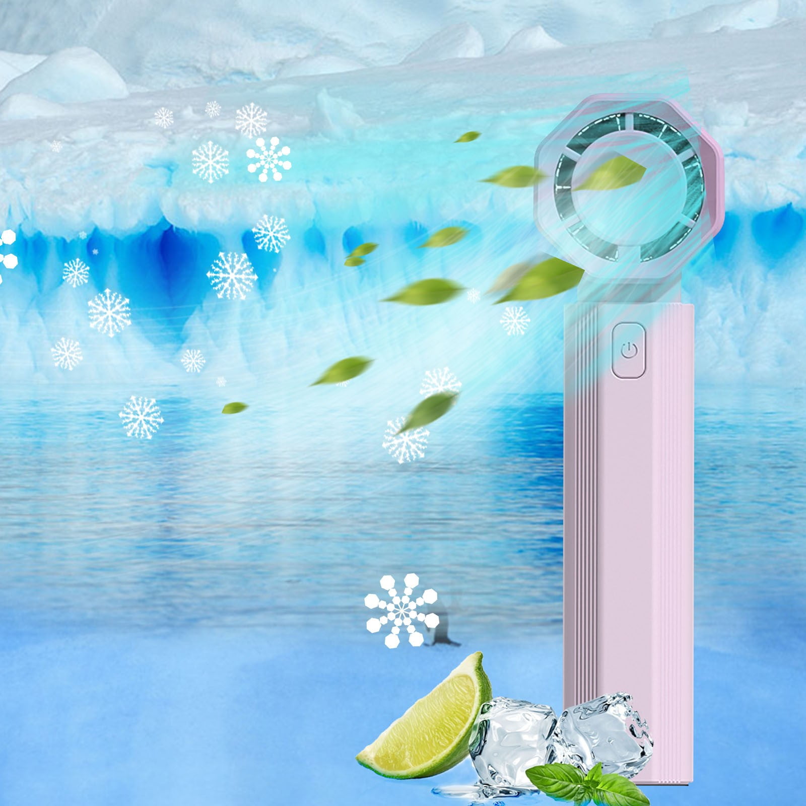 HWRETIE High Speed Turbo Fan USB Charging Five Speed Outdoor Home ...