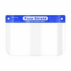 Safety Face Shield [2 Pack] Elastic strip, Transparent Full Face ...