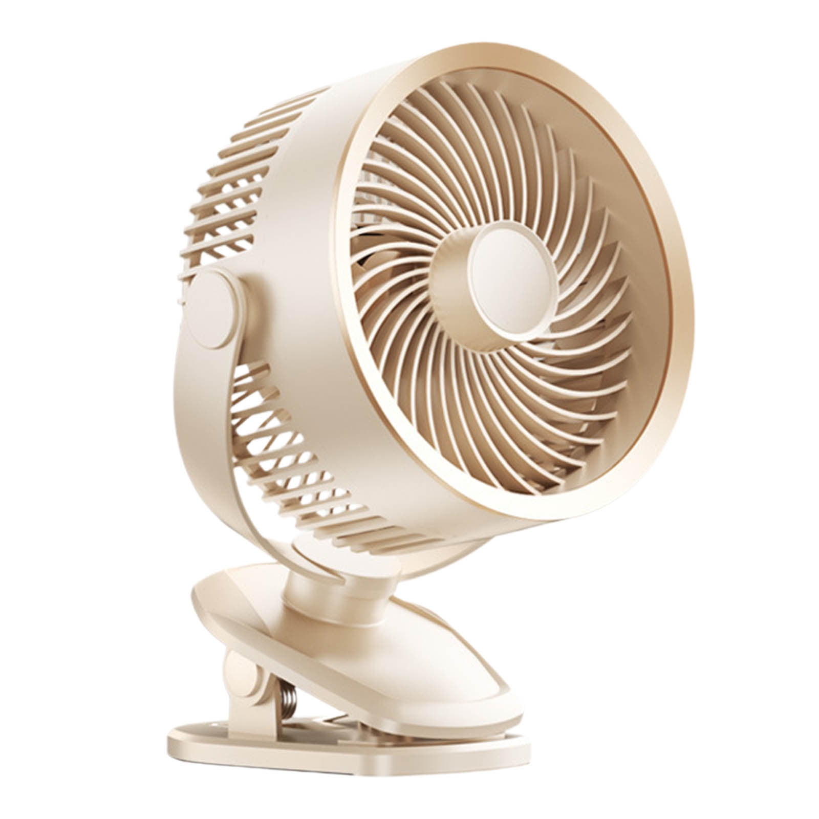 HWRETIE Ultra-Quiet Desktop Fan,Wide-Angle Strong Wind Student Fan with ...