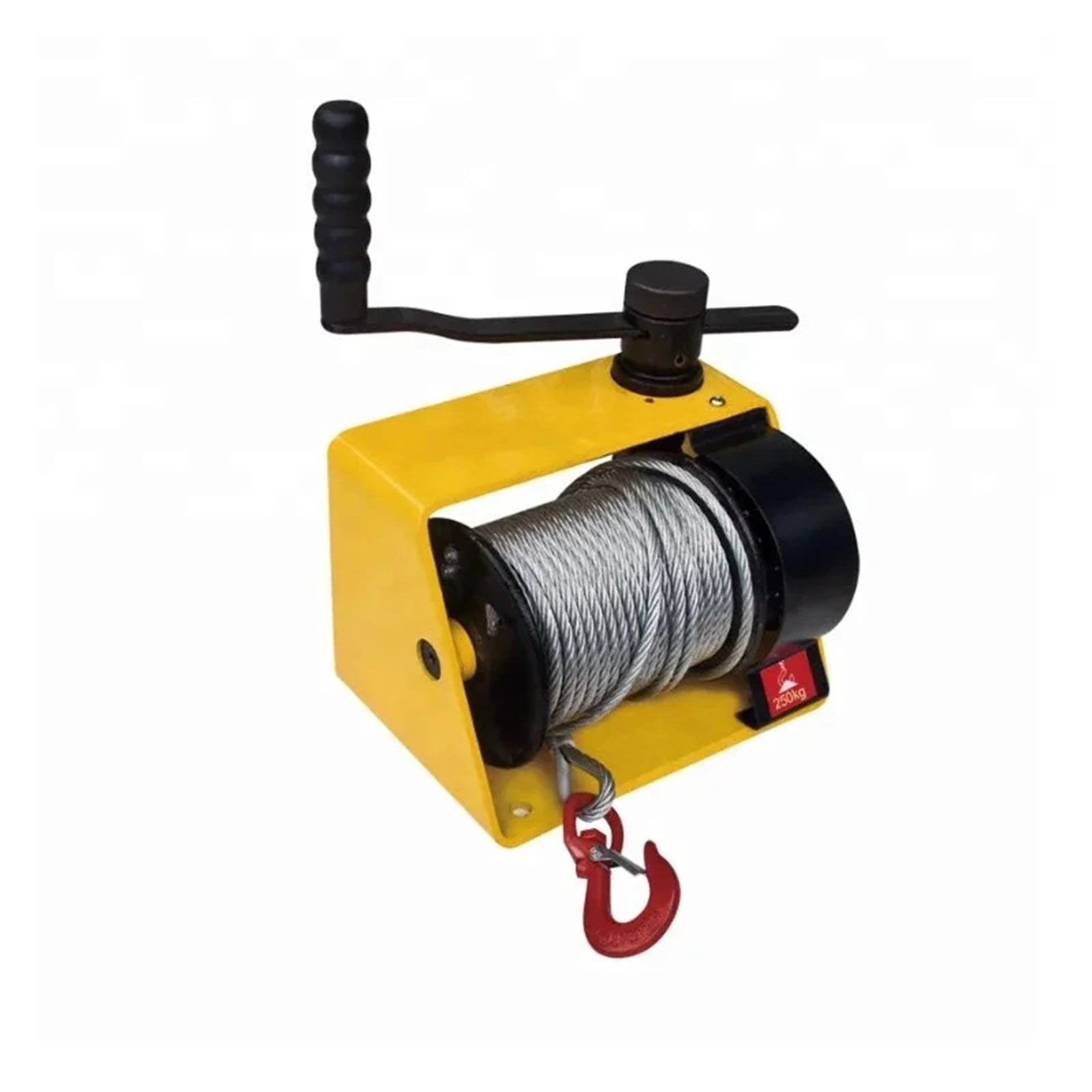 HWV Heavy Duty Hand Winch Worm ar Winch For Europe Market Manual Hoist ...