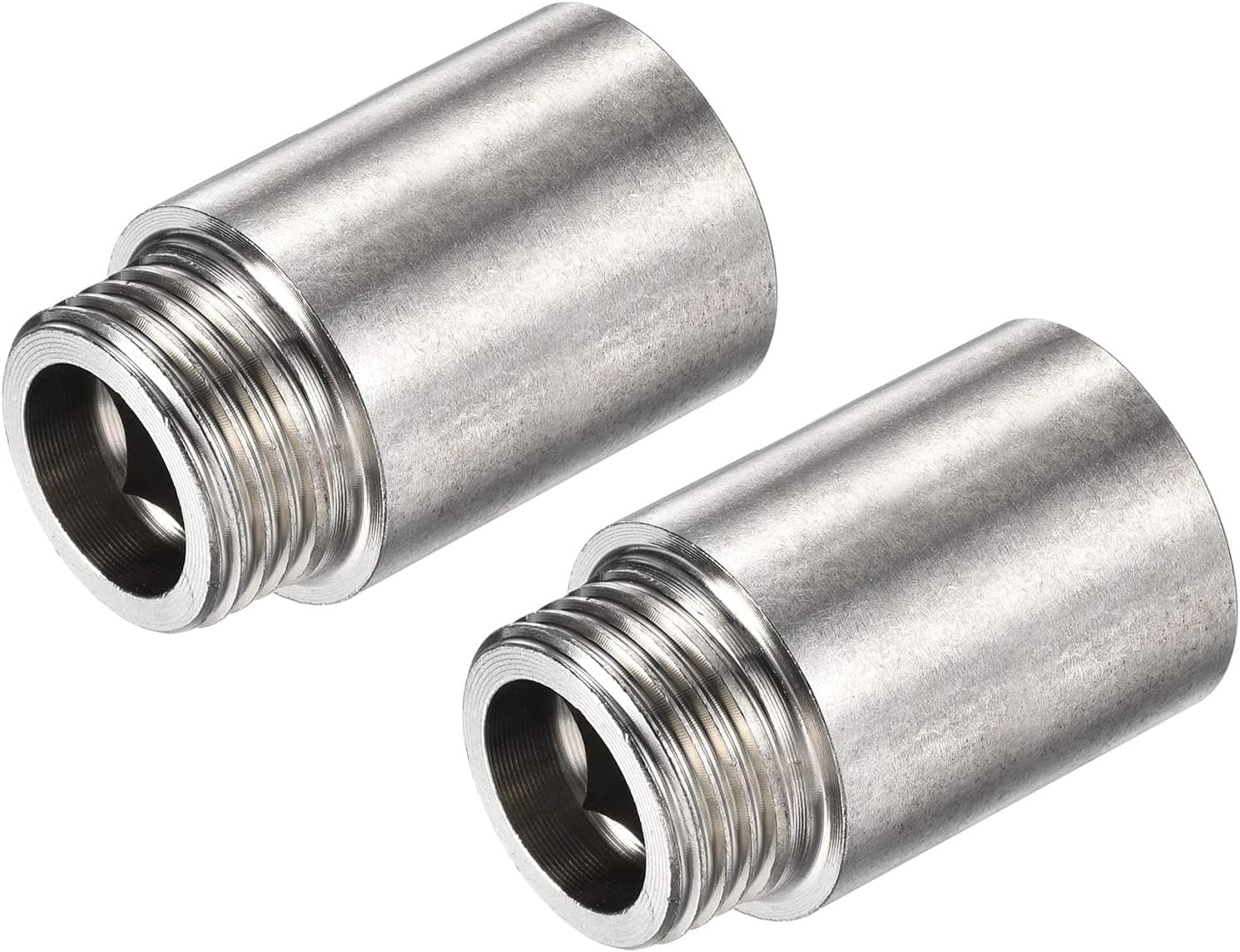 2Pcs 40mm Shower Head Extension Arm, Shower Arm Extender G1/2 Stainless ...