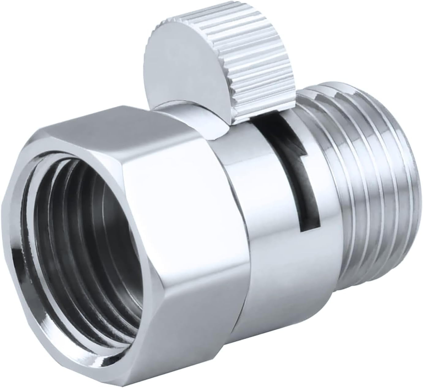 Brass Shower Flow Control Valve: Shower Head Shut Off Valve (Female and ...