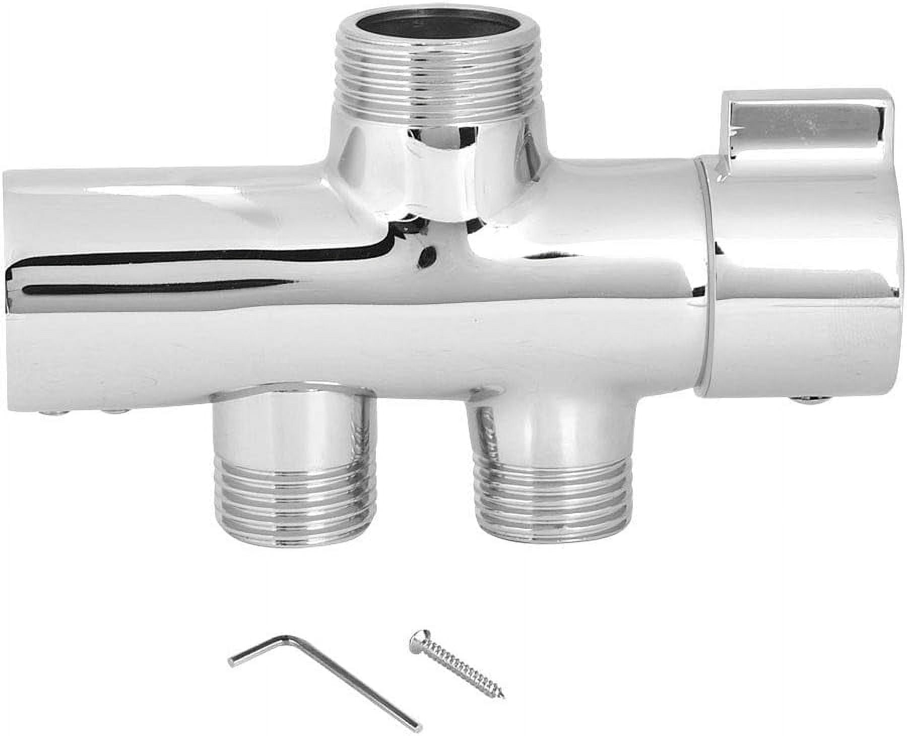 G1 2 Wall Mounted Shower Diverter Separator Shower Head Valve for Home ...