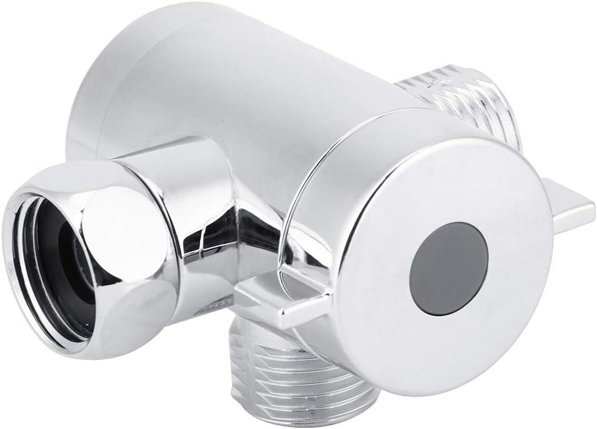 Shower Arm Diverter, G1/2in Top Spray Head Adapter Connector Shower Arm ...