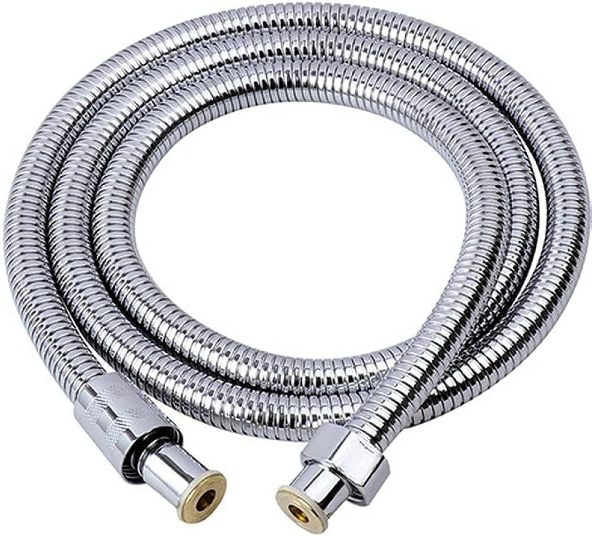 Stainless Steel Shower Hose High Shower Pipe Silver Color Common Shower ...