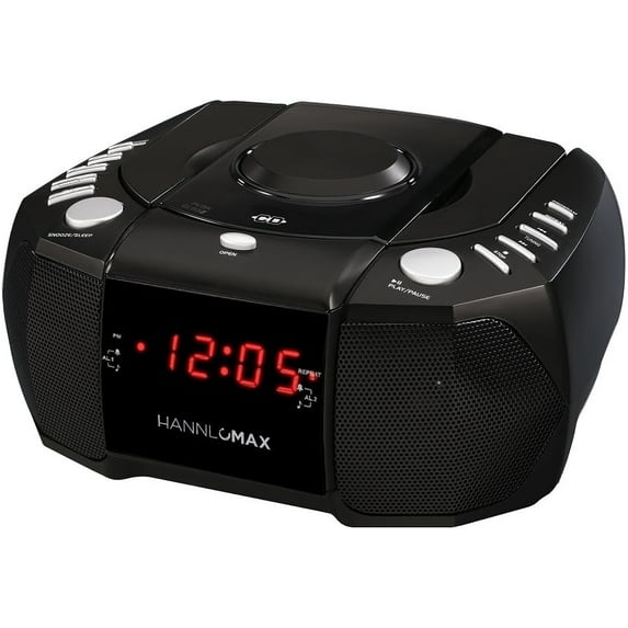 HX-334CD CD Player with PLL AM/FM Radio, Digital Clock with Dual Alarm ...