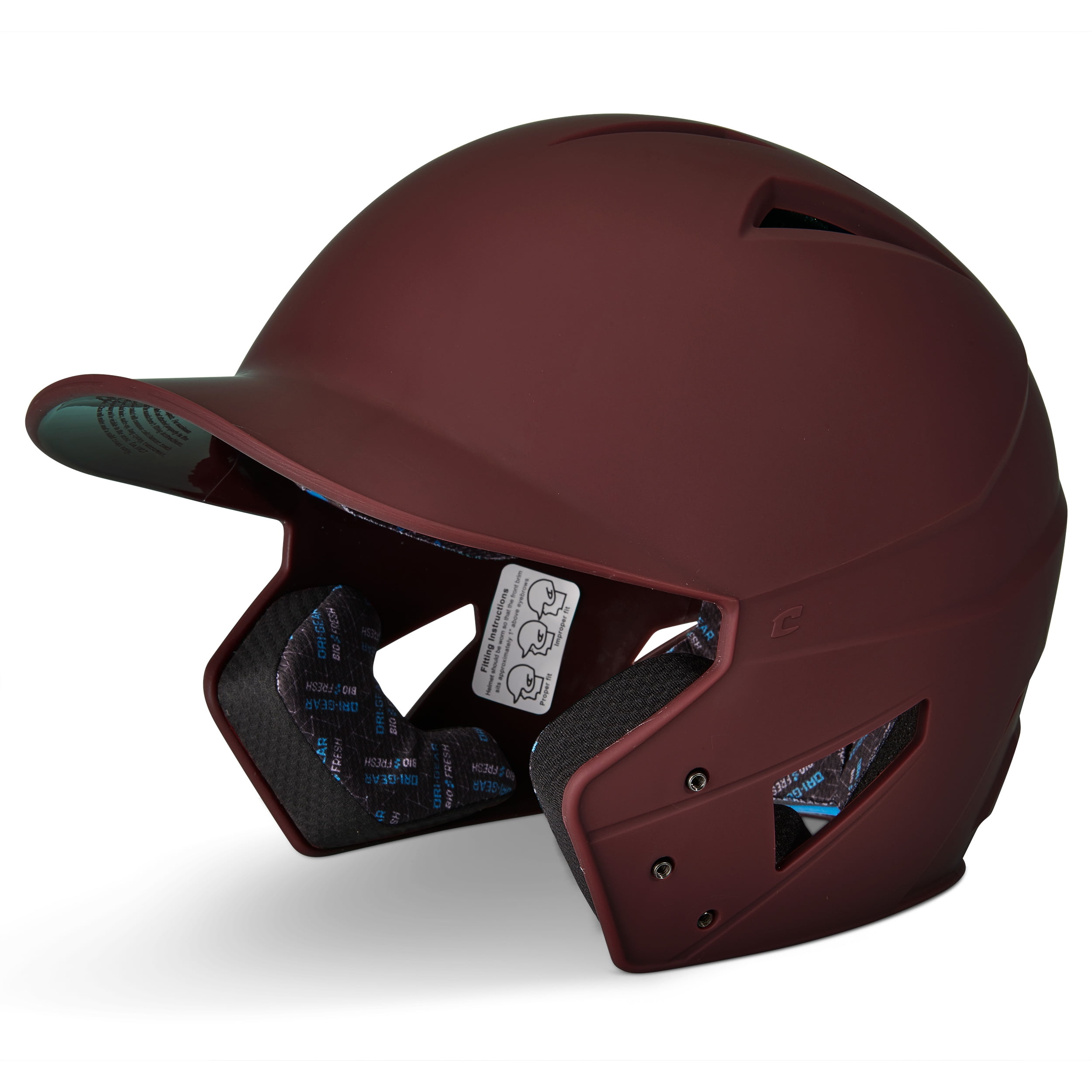 HX Gamer Baseball Batting Helmet, Large, Maroon - Walmart.com