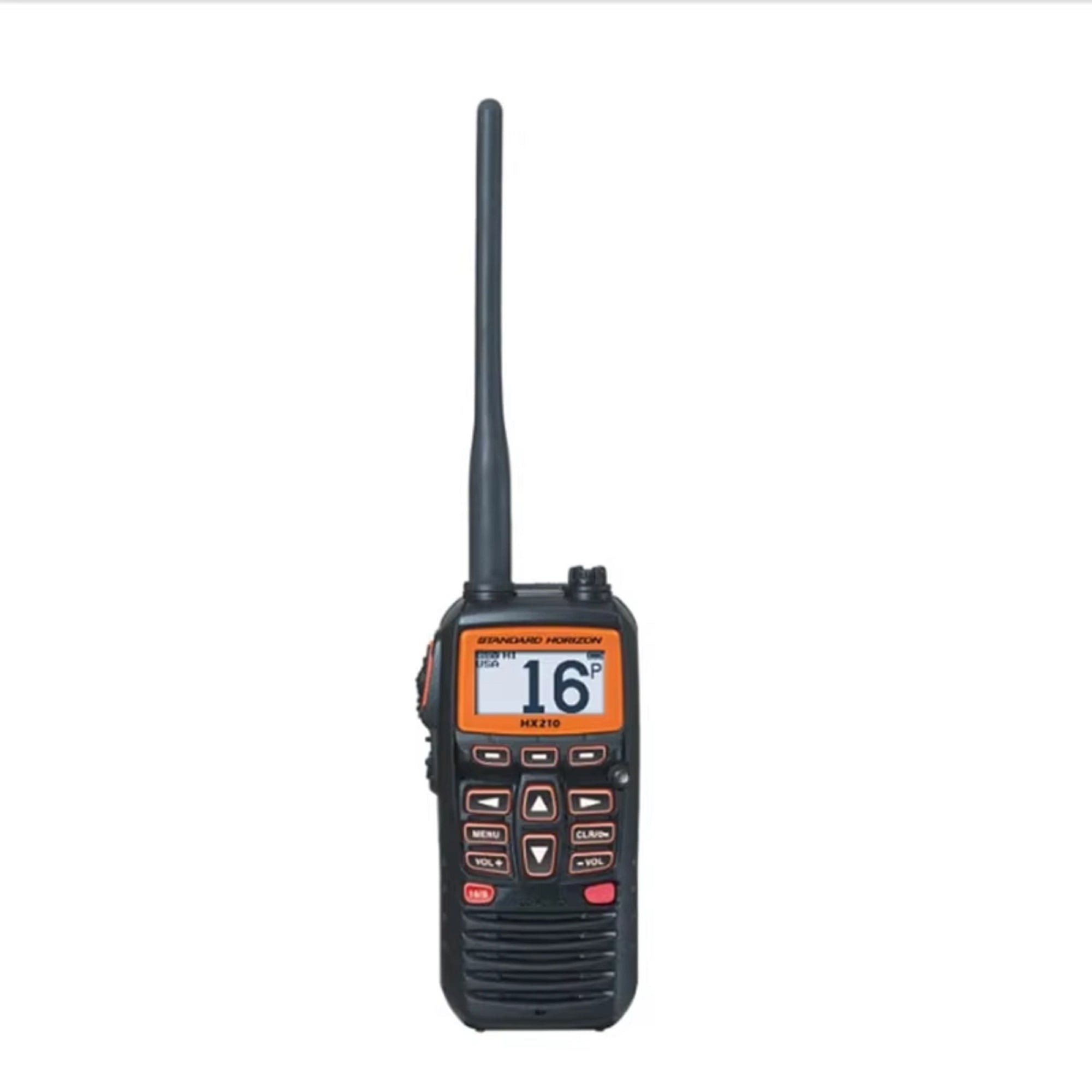 HX210 HX210E Standard Horizon VHF Marine Floating Handheld Radio IPX7 ...