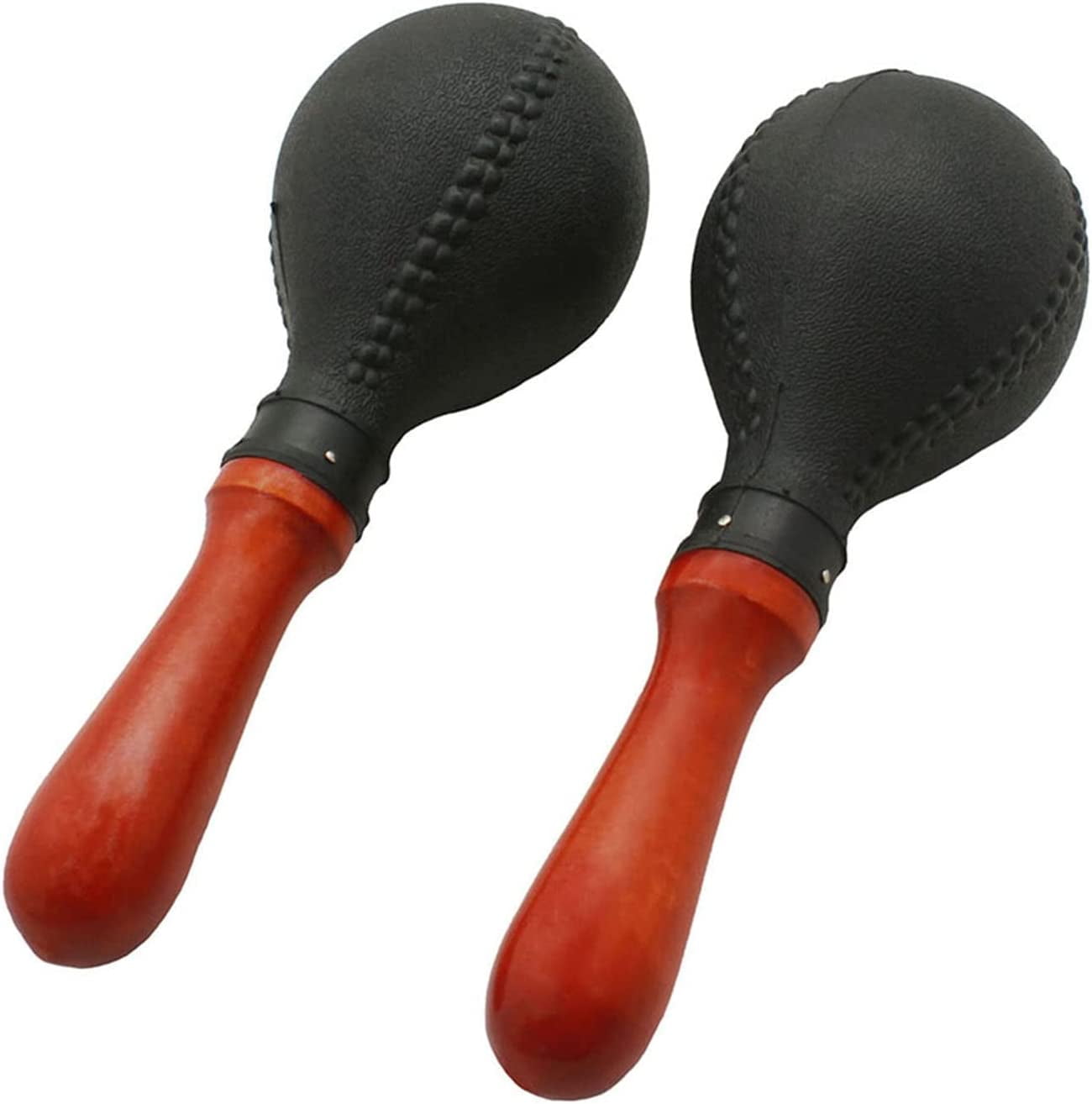 HXBER Professional Pair of Maracas Shakers Rattles Sand Hammer ...