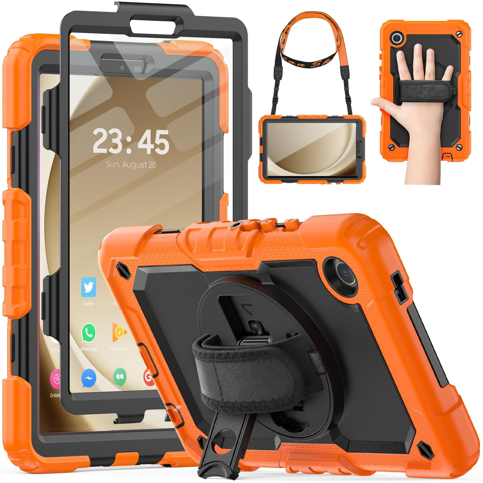 HXCASEAC Case for Samsung Galaxy Tab A9+/ A9 Plus Case 11 Inch ...