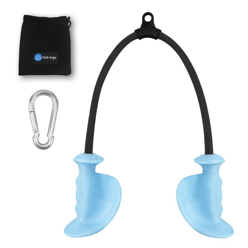 HXD-Ergo Tricep Rope with Ergonomic Handles, 36 Inch Tricep Pull Down ...
