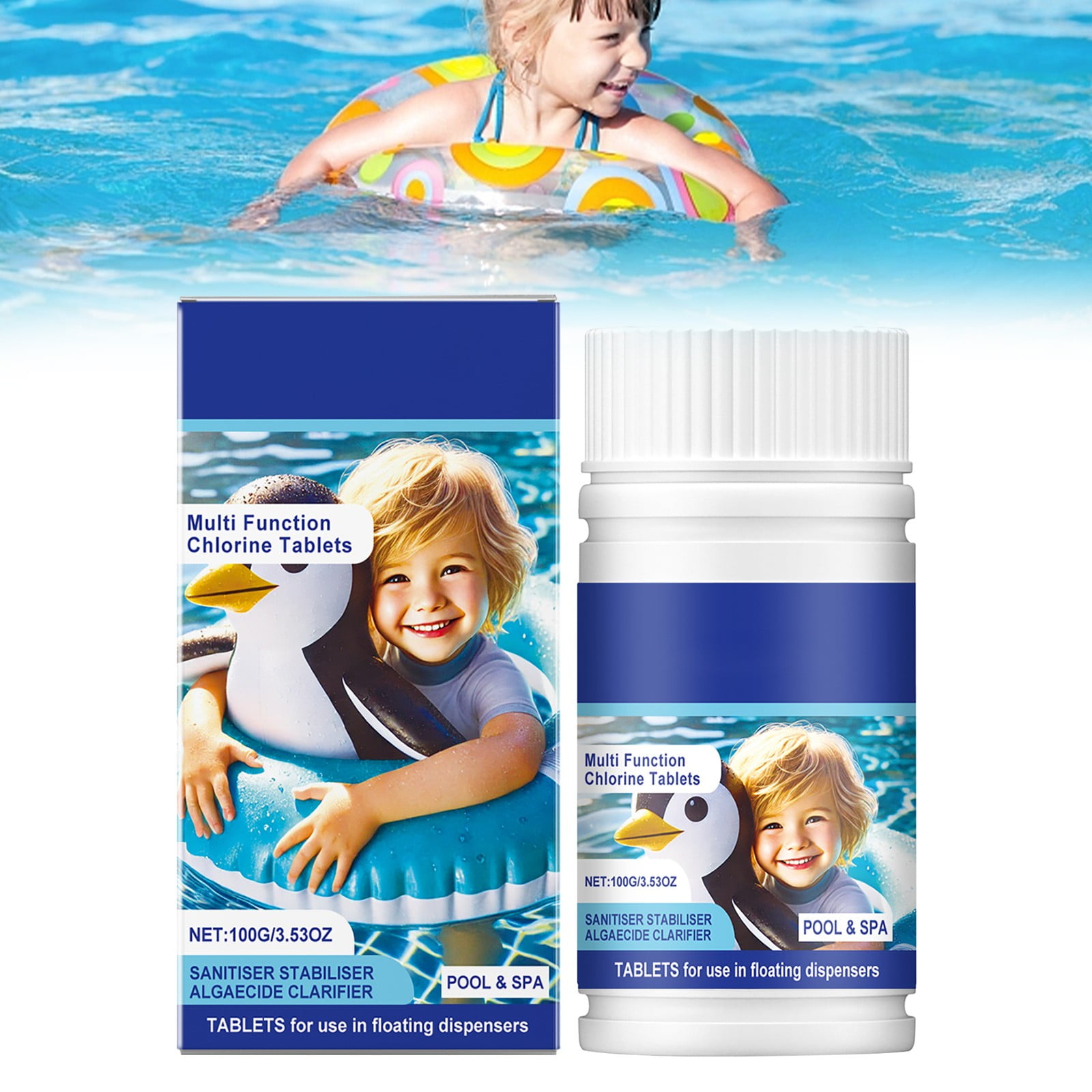 HXEternal Multifunctional, Suitable for swimming pool, Hot tub, Spa, 4 ...