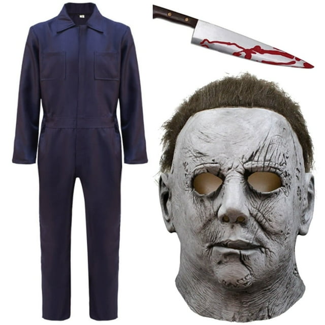 HXHYQKP Michael Myers Halloween Costume Wardrobe for Adults, Halloween ...