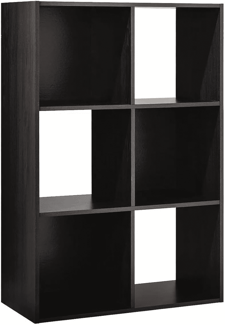 HXM 11" 6 Cube Organizer Shelf, Storage Shelf, Bookcase - Walmart.com