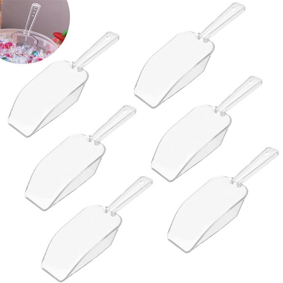 Clear Plastic Scoops
