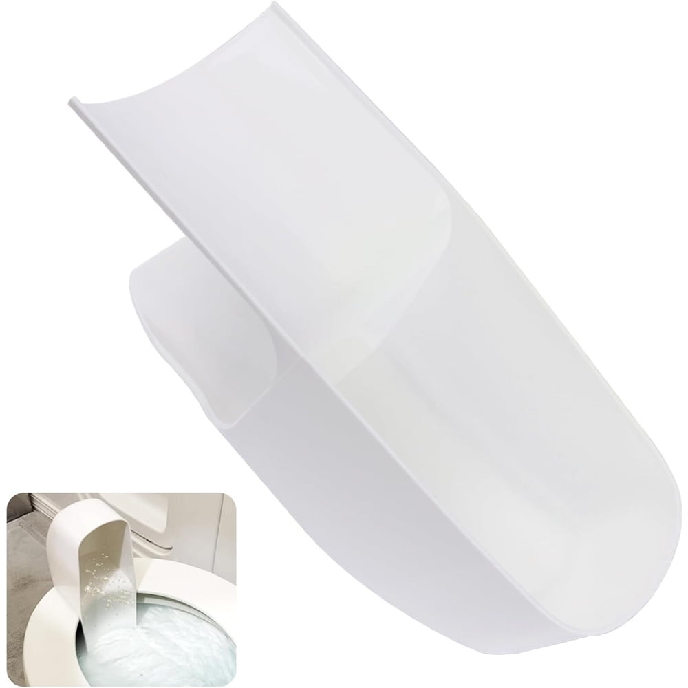 HXRH White Plastic Toilet Splash Guard,1 Pcs Portable Restroom Pee ...