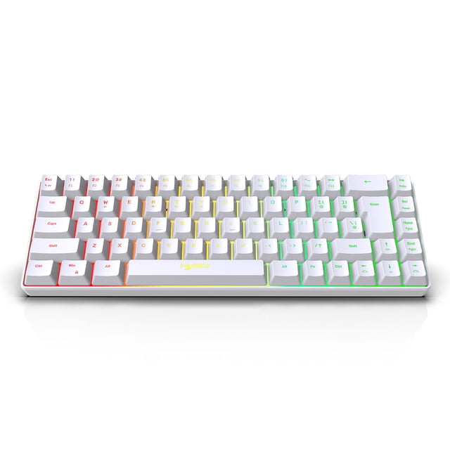 HXSJ Gaming Keyboard Mouse Combo, K68 Streamer Keyboard, 2.4G Wireless ...