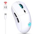 HXSJ T20 Wireless Charging Mouse, 2.4G RGB Backlight Gaming Mouse ...