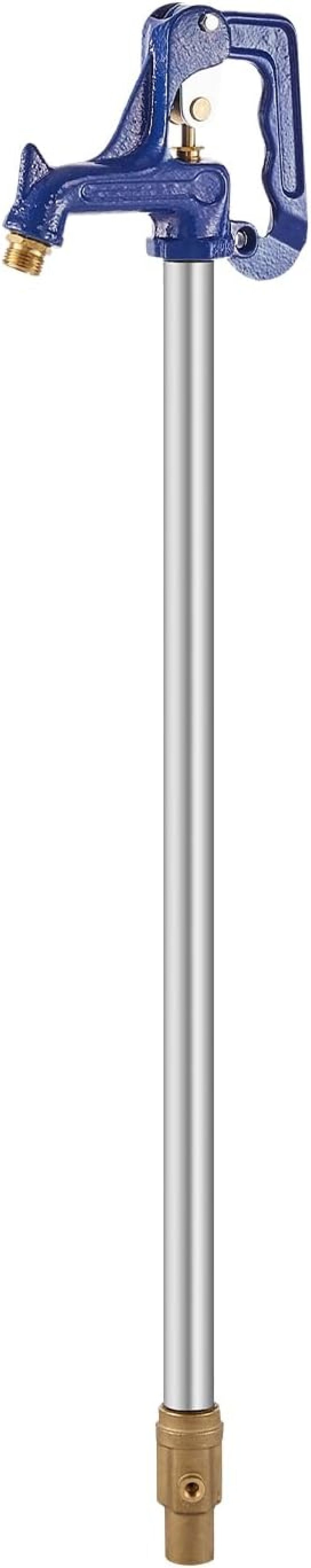 HXSP Frost Proof Yard Hydrant, 4.25 FT Freeze-Proof Outdoor Faucet with ...