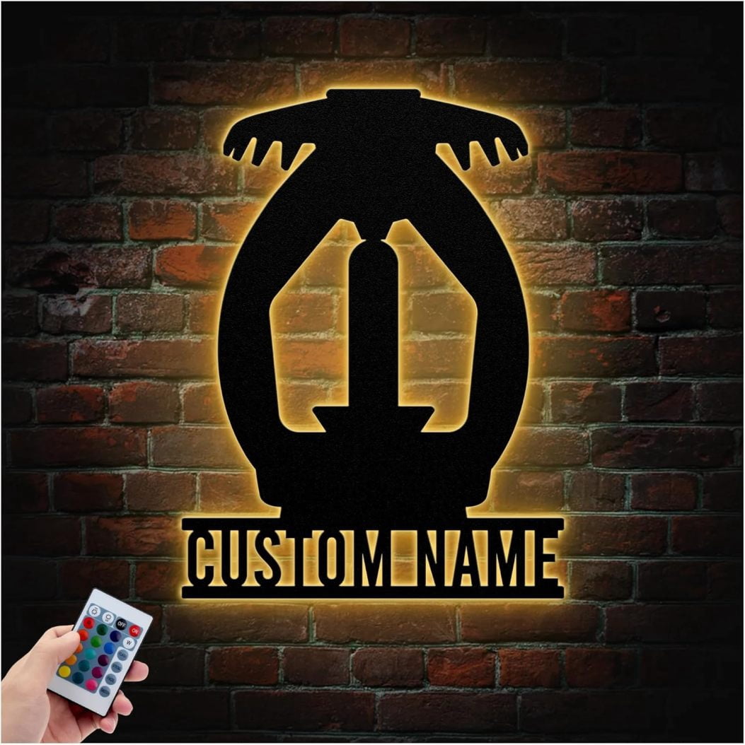 HXSP Personalized Fire Sprinkler Metal Wall Art, Custom Fire Sprinkler ...