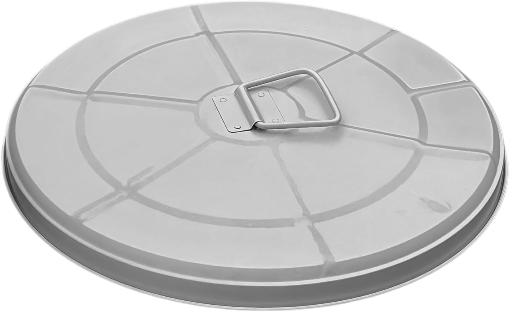 HXSP Trash Can Lid, Compotible with 20-Gallon Round Fire Resistant ...