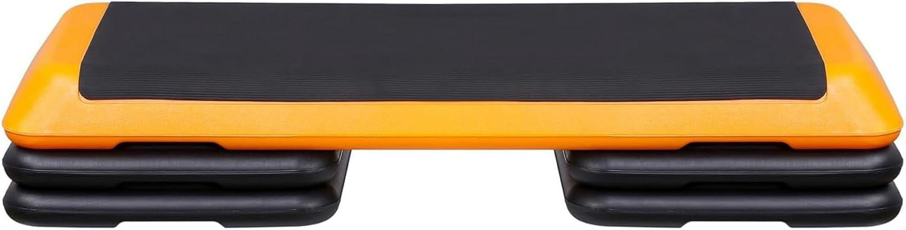 HXULER 43'' Exercise Aerobic Step Platform, Adjustable Fitness Stepper ...