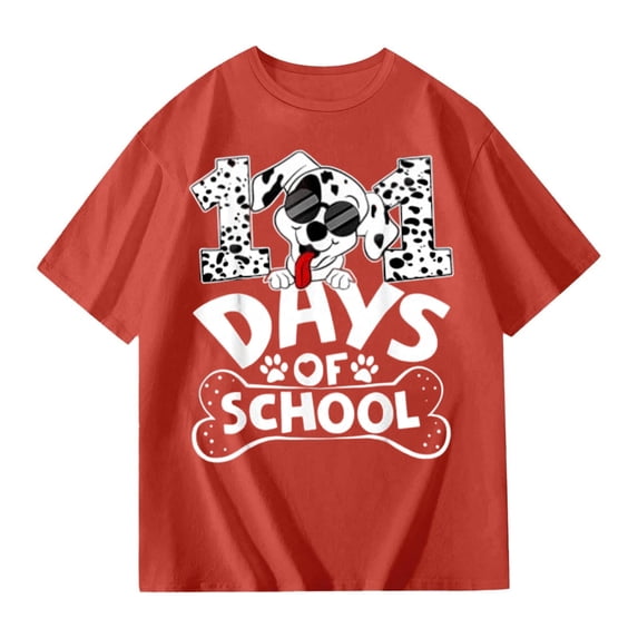 HXWCHs Chic Dress Boys Graphic Print Short Sleeve Tee Shirt Casual ...