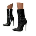 HXWCHs Fashion Pointed toe Stiletto High Heel Boots for Evening Dress ...