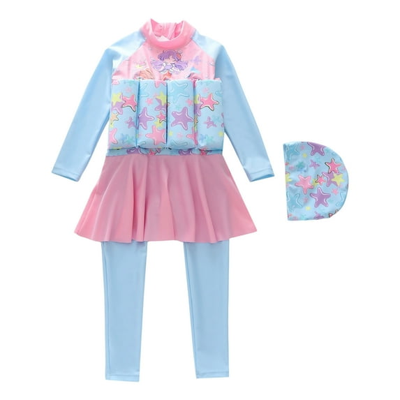 HXWCHs Girls Split Buoyancy Bathing Suit Comfortable for Hot Spring ...