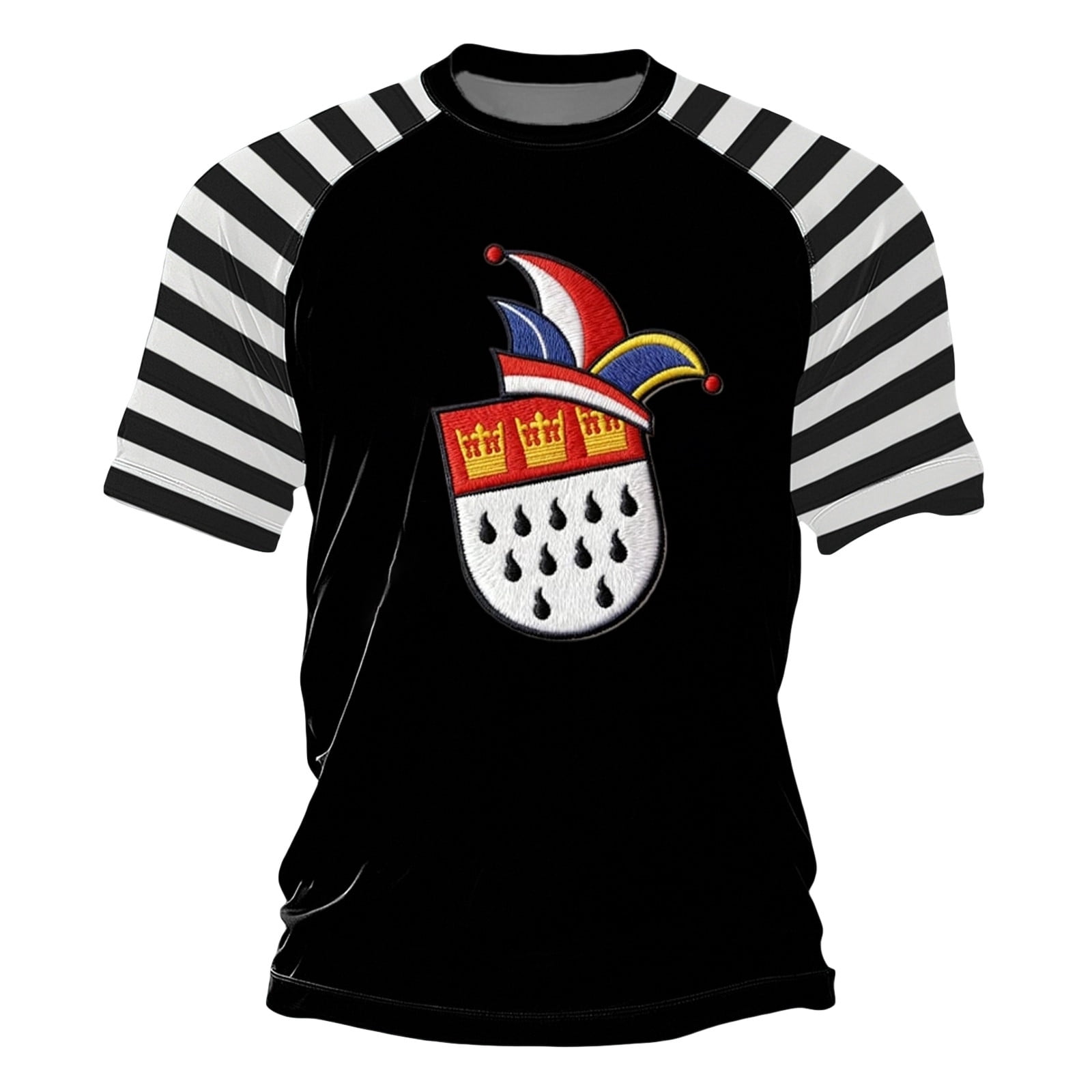 HXWCHs Men's Carnival Graphic Tee Casual Short Sleeve Shirt for ...