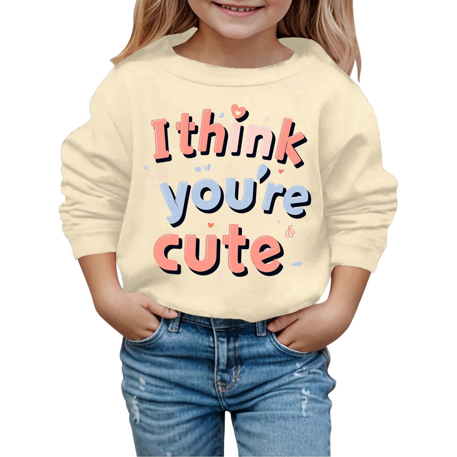 HXWCHs Valentine's Day Themed Girls Winter Hooded Sweatshirt with ...