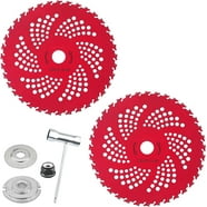 JLFNYA Weeding Disc,Weeder Plate Blades Lawn Mower,Amphibious Weeding ...