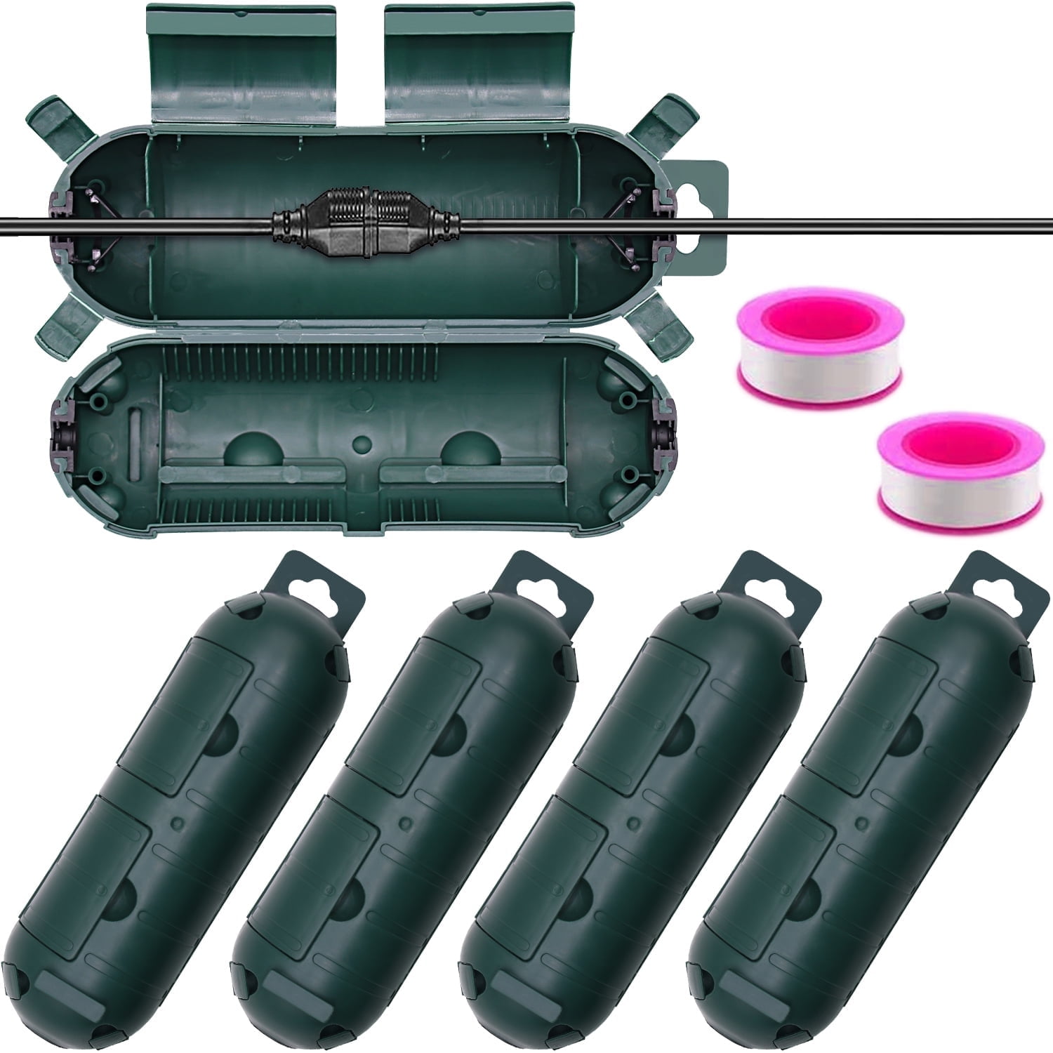 HXXF Protective Power Outside Electric Weather Extension Cord Safety ...