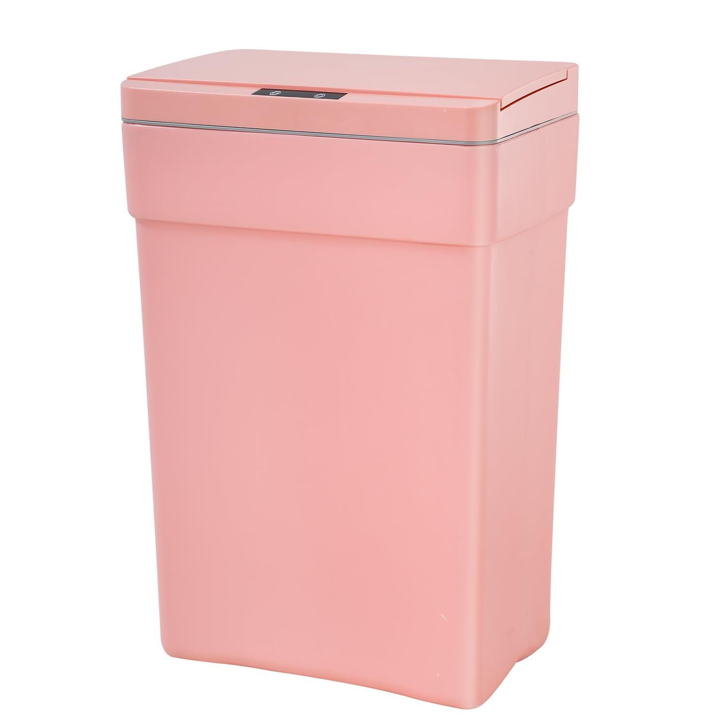 HXYHJ 13 Gallon 50L Trash Can with Lid – Automatic Touch-Free Plastic ...