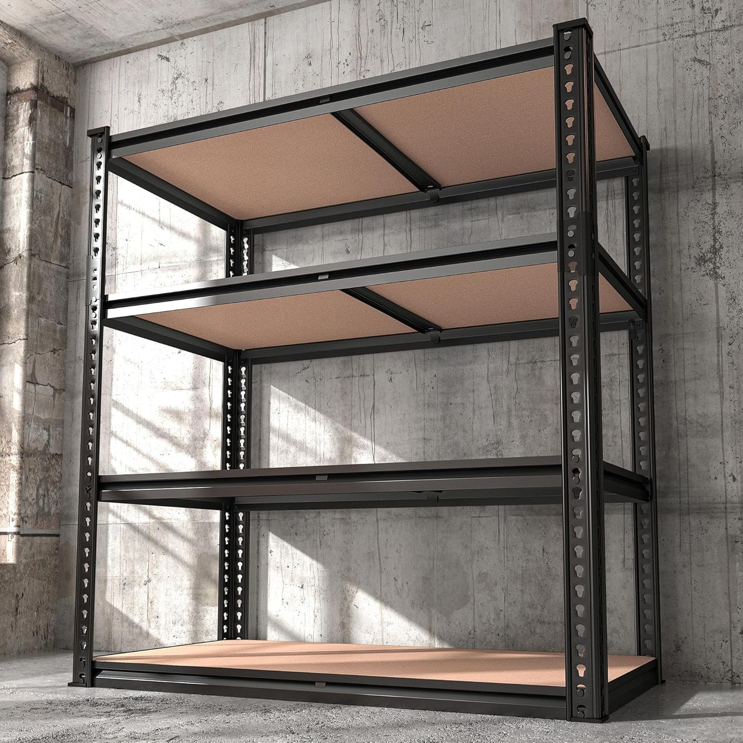 HXYHJ 40" W Garage Shelving Heavy Duty Storage Shelves 2000LBS ...