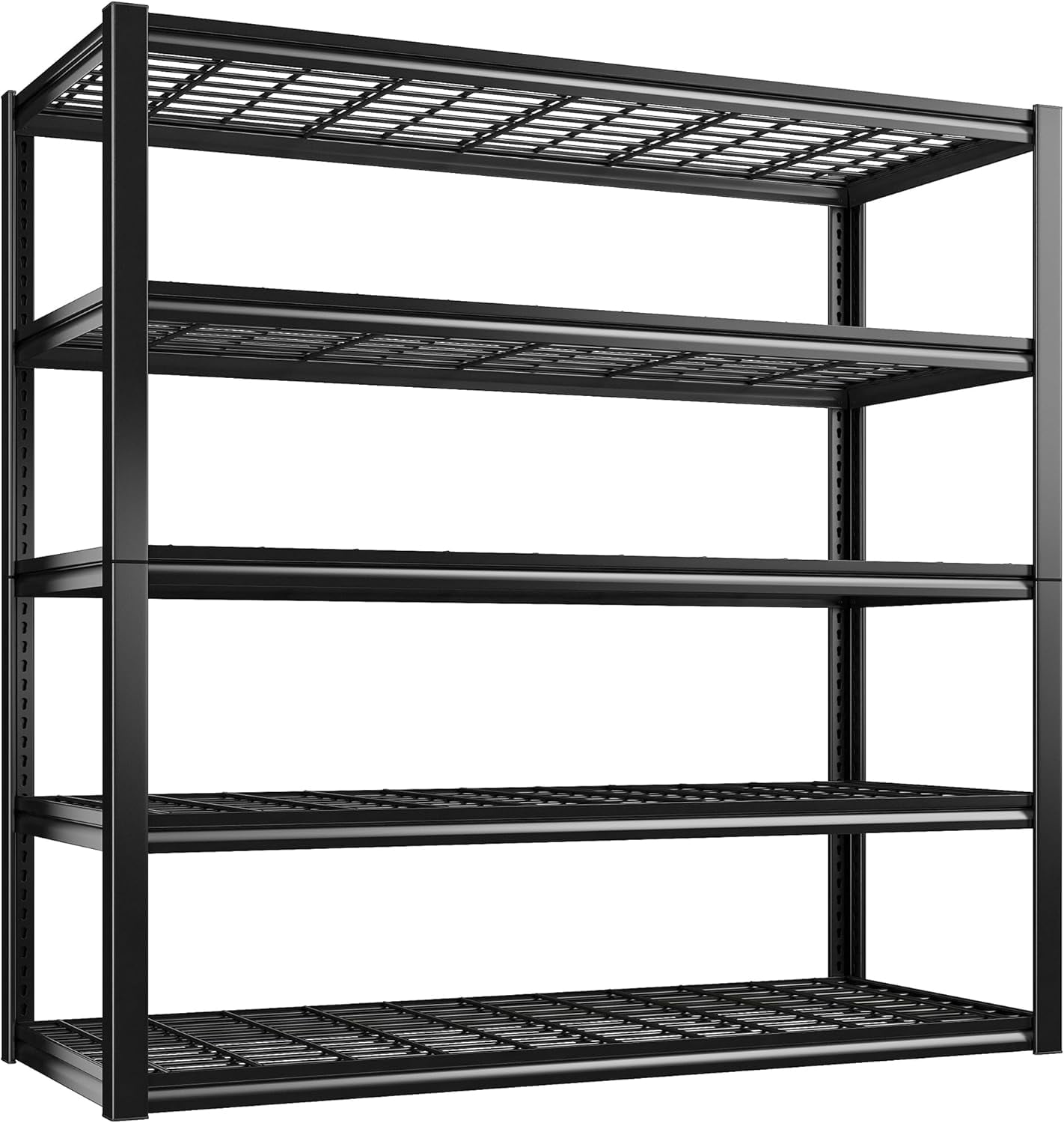 HXYHJ Garage Shelving Heavy Duty Loads 2500LBS Storage Shelves Heavy ...