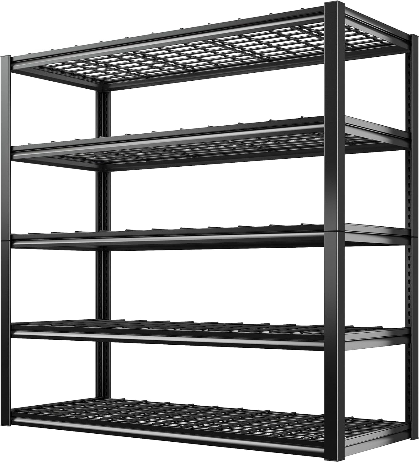 HXYHJ Storage Shelves 40''W Garage Shelving Heavy Duty Shelving 2500LBS ...