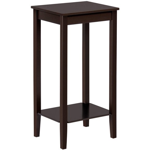 Free Shipping! Renwick Modern X Design Wood End Table with Storage ...