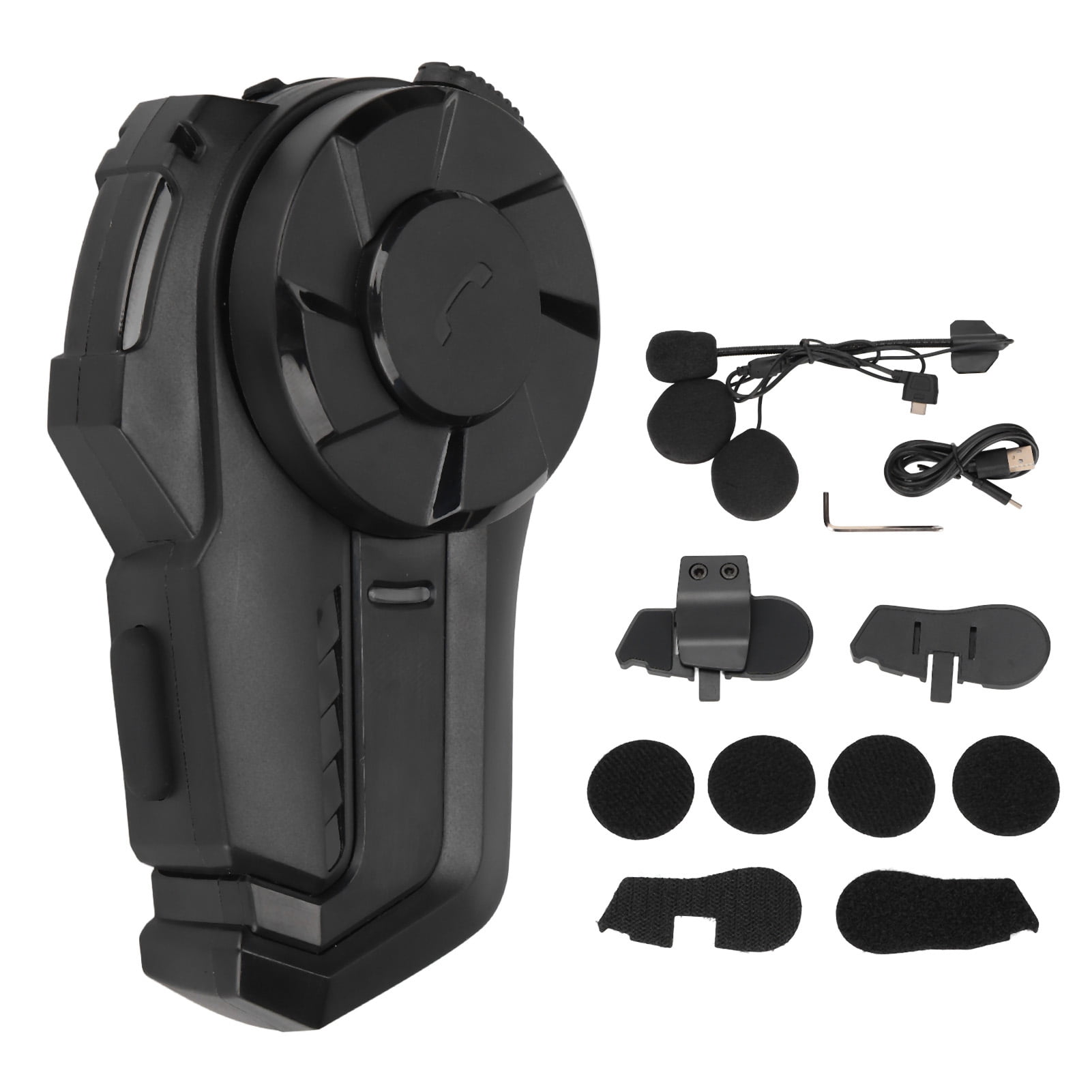 HY‑1001 Motorcycle Helmet Headset High Fidelity Stereo Cycling Intercom ...