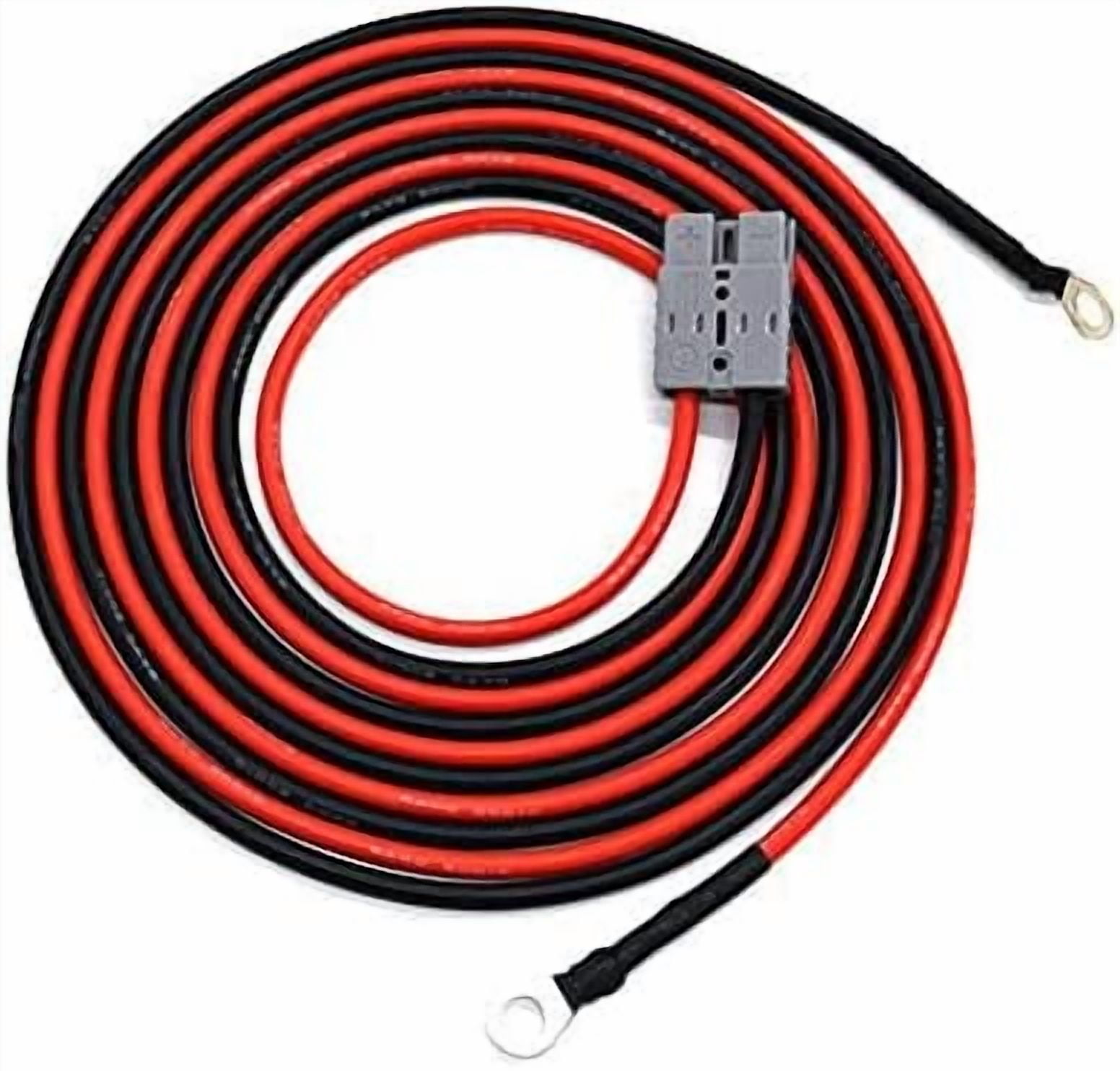 HY-AS-AR0809 9ft 8AWG Anderson-Ring Cable, Black$$Garden & Patio ...