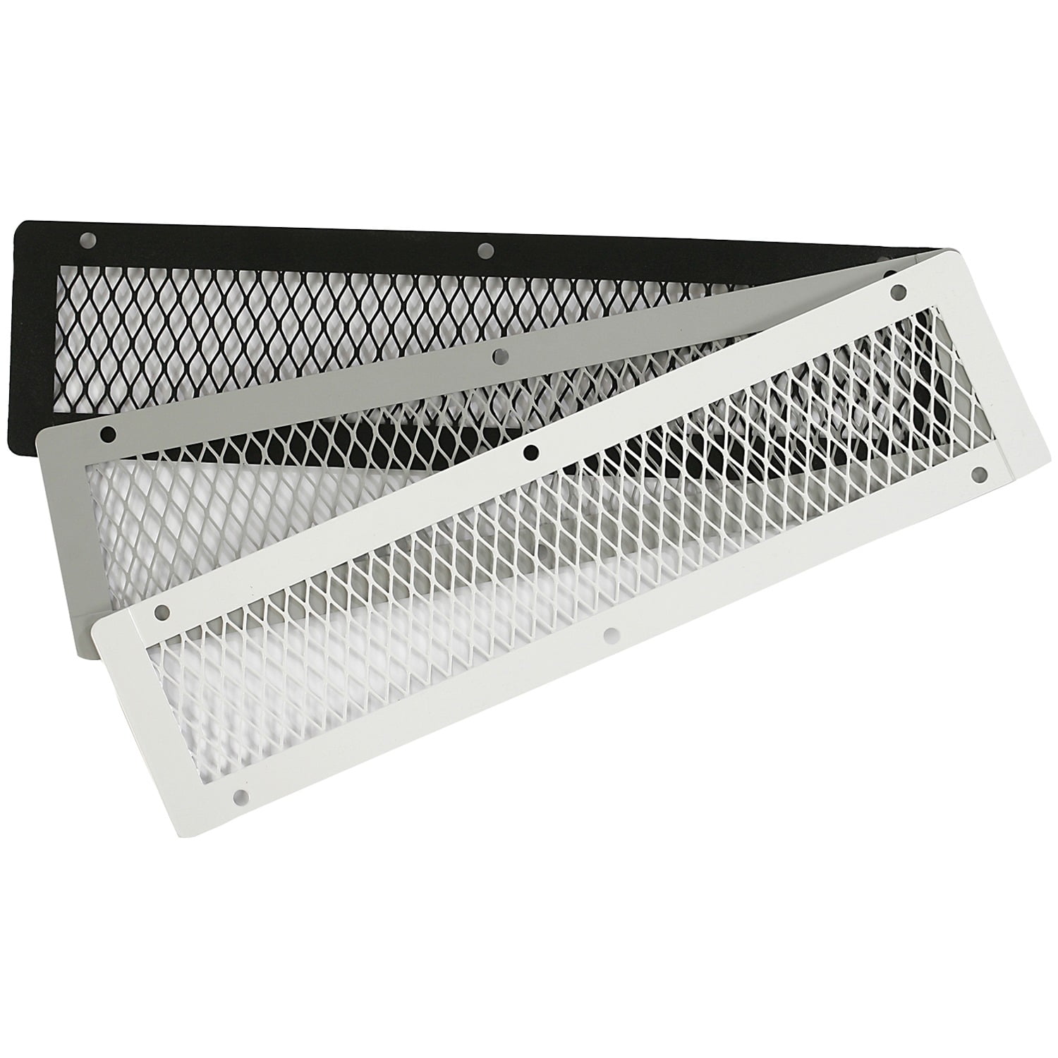 HY-Guard VG0416G-1B 4" x 16" Galvanized-Steel Soffit VentGuard (Black ...