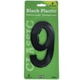 HY-KO 4" Black Plastic Modern Number 9 - Walmart.com